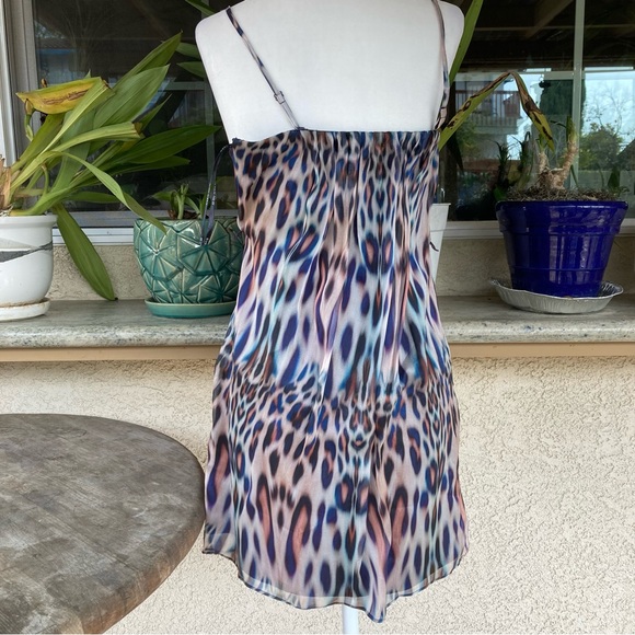 Ever New | Dresses | 52 Ever New Removable Straps Leopard Print Mini ...